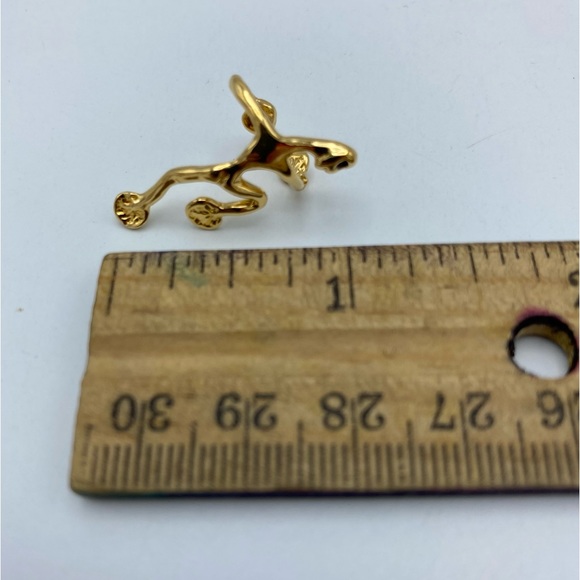 Jewelry | Nwot Alien 925 Silver Gold Tone Adjustable Ear Cuff ...